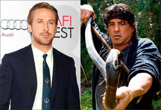 Stallone elige a Ryan Gosling como el nuevo "Rambo"