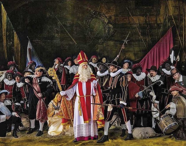 San Nicolás ya llegó a Holanda