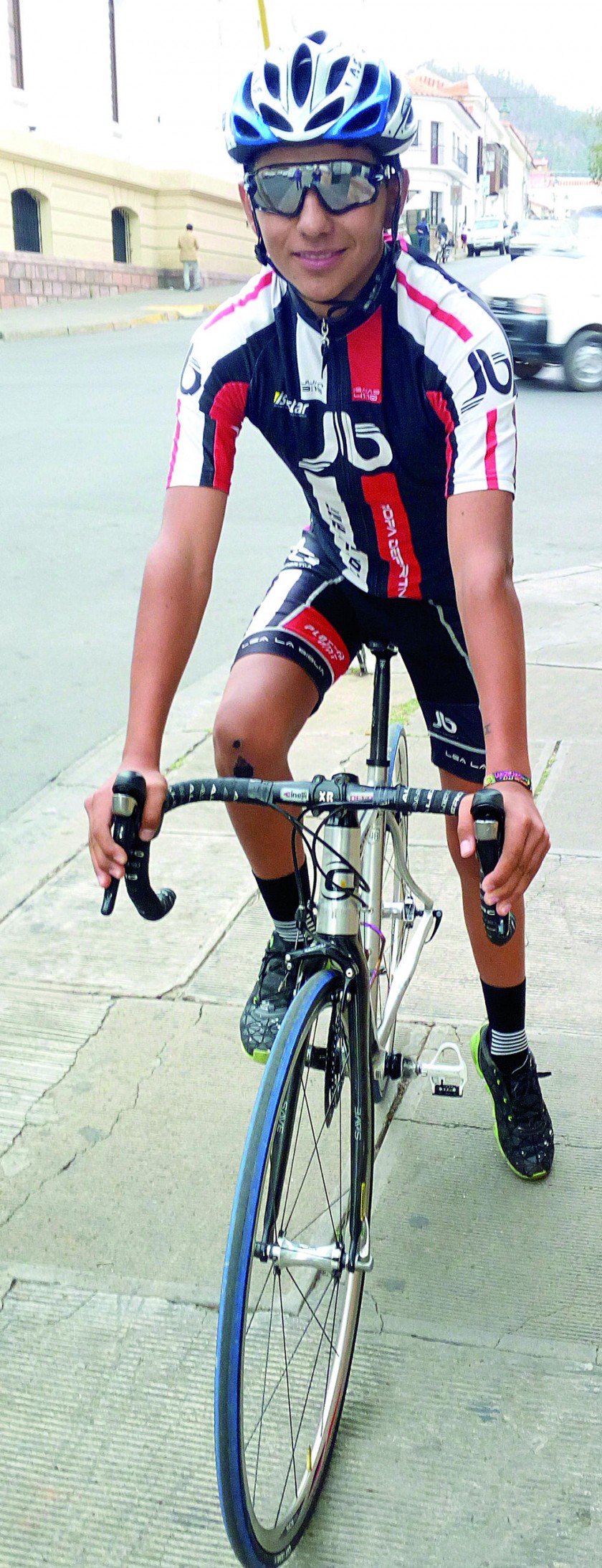 Kevin Bolaños quiere profesionalizarse en el ciclismo