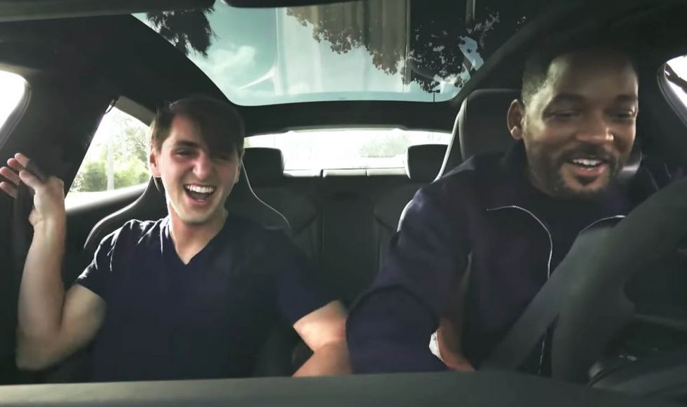 Will Smith hace de chofer de Lyft en Miami y sorprende a clientes