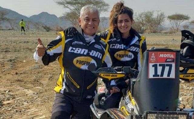 Dakar: Suany Martínez concluye la primera etapa en el puesto 12