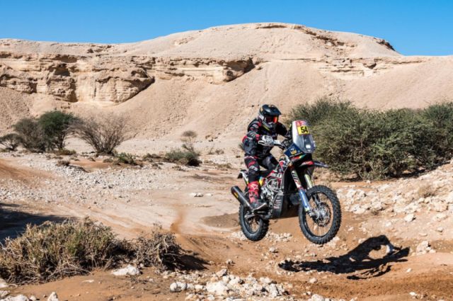 Nosiglia se acerca a la mitad del Dakar y mantiene su posición en la general