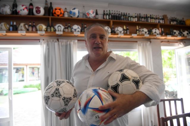 La pasión por un Tango que derivó en una colección de pelotas