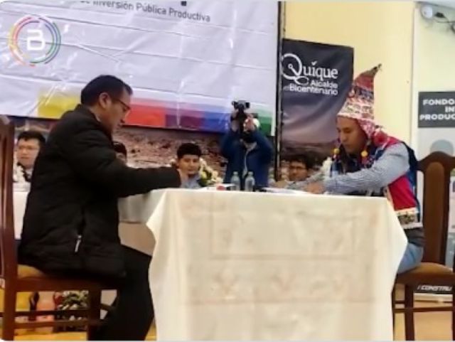 Chuquisaca: Firman convenios por Bs 30 millones para 3 proyectos ...