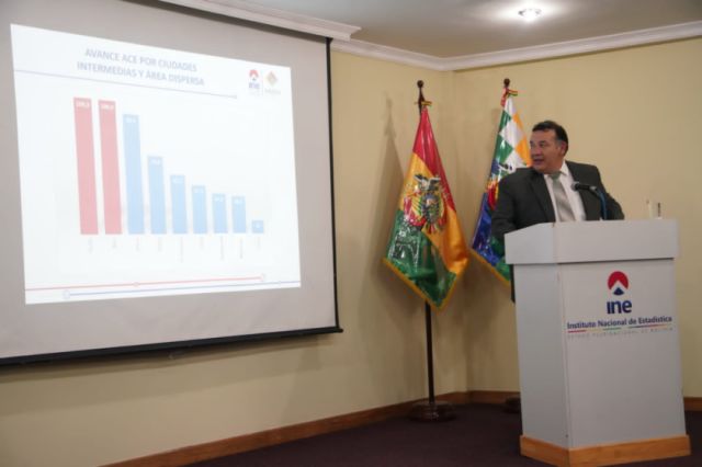 INE: Actualización cartográfica llegó al 70% en Bolivia y está a punto de concluir en Oruro