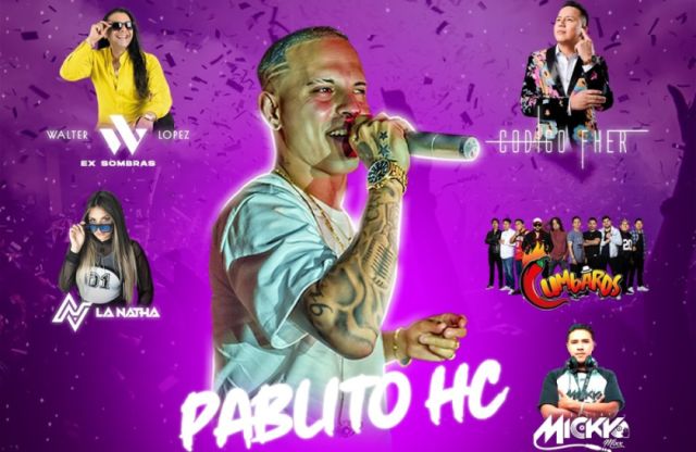 Pablito HC llega por primera vez a Sucre para el Chalita Fest