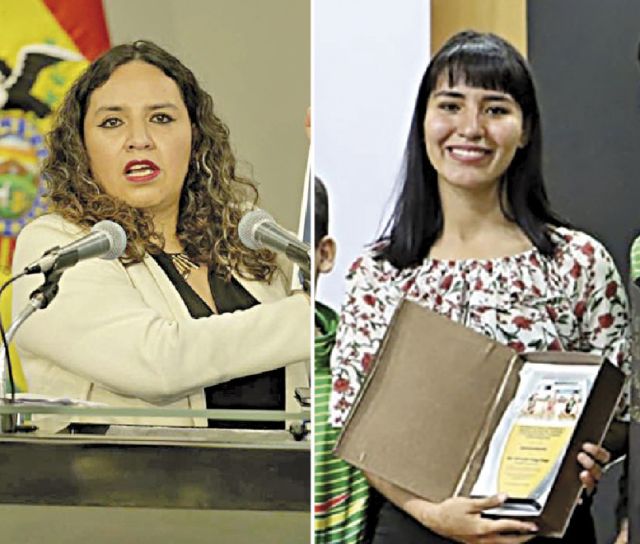 La ministra María Renée Castro tomó la posta de los Bolivarianos tras ...