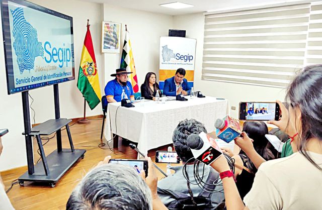 Segip revela detalles de nueva cédula de identidad