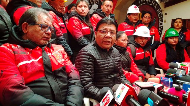 Central Obrera de El Alto se alinea con Paz-Lara tras apoyar al ...