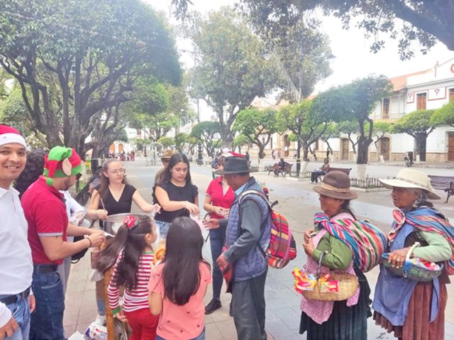 Comienzan las chocolatadas y actividades solidarias en Chuquisaca