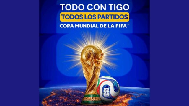 Tigo Sports asegura la transmisión total del Mundial 2026