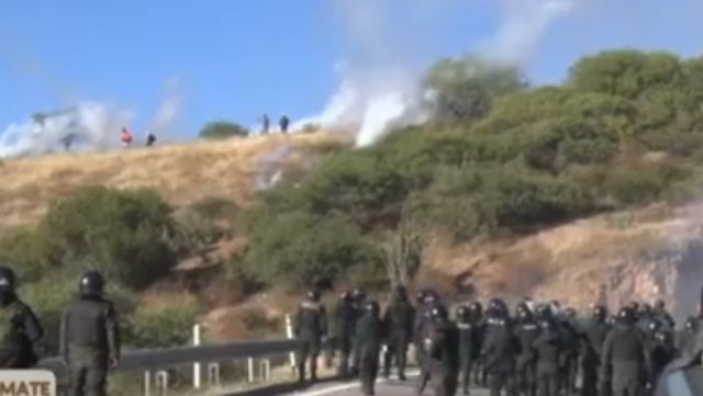 Tensión en Parotani: Policía intenta desbloquear; movilizados responden ...