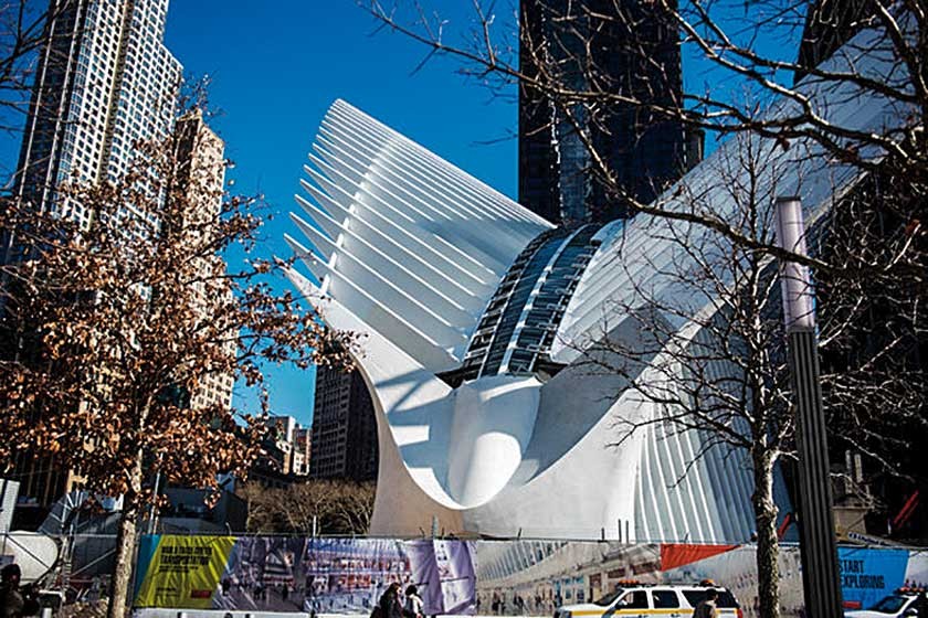 Las alas de Calatrava, donde cayeron las torres