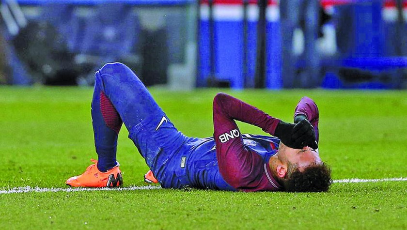 Neymar enciende las alarmas en el PSG