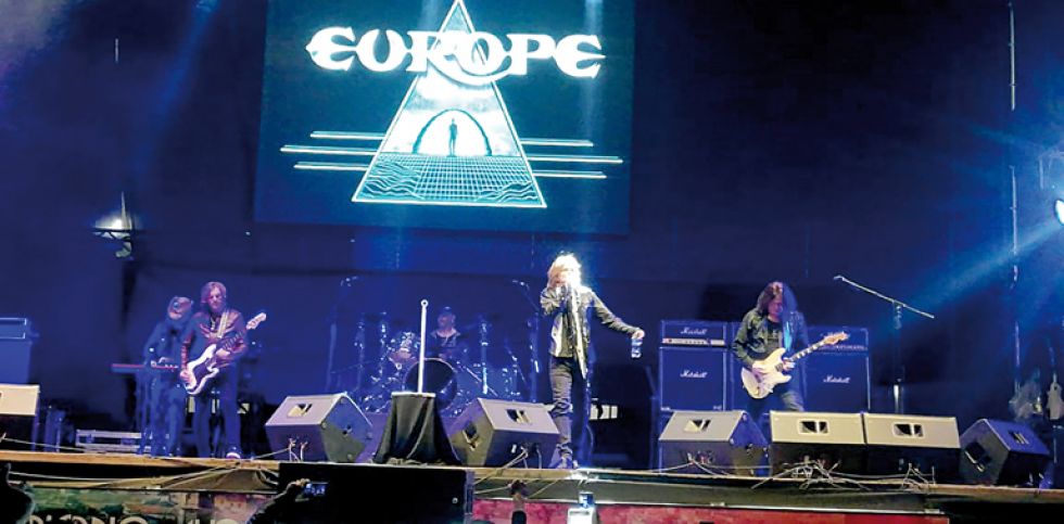 Europe llegó a lo más alto de su tour