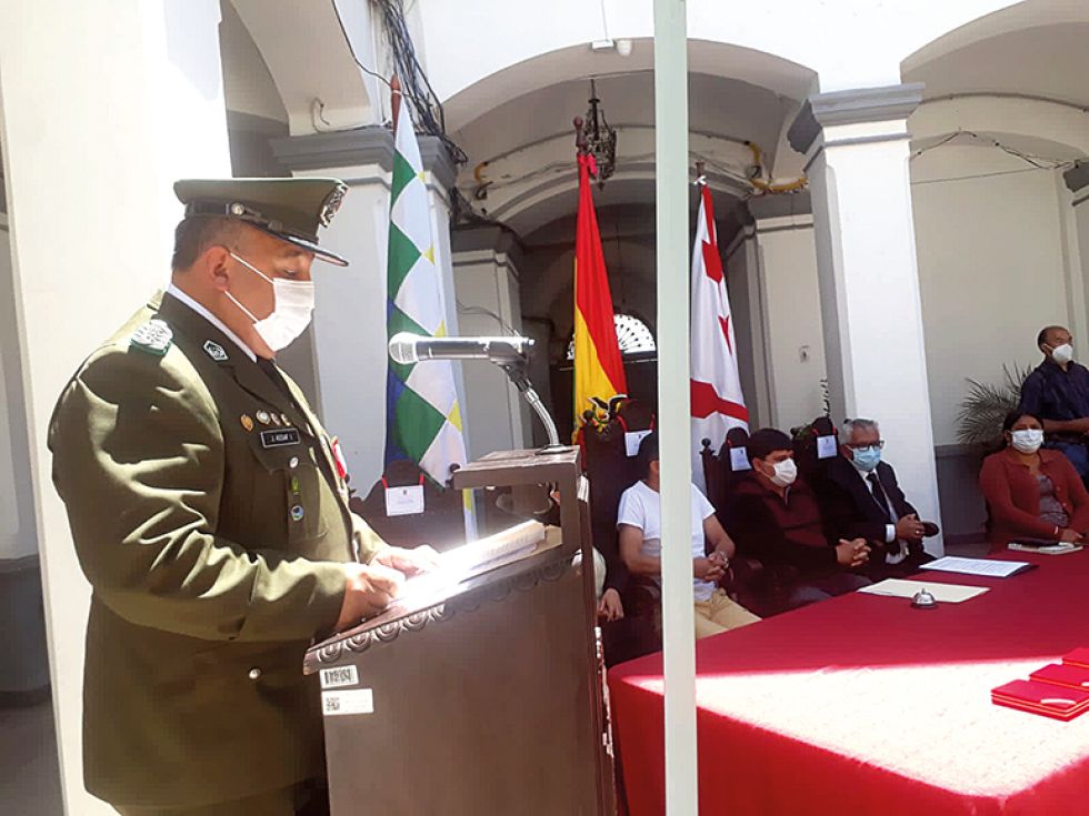 Assaf deja Tránsito para asumir funciones en Potosí