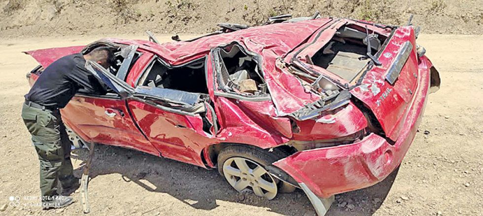 El vehículo siniestrado en Azurduy era “chuto”