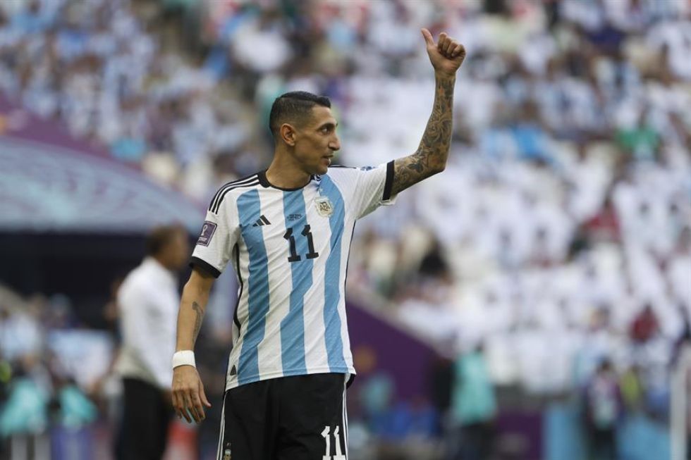 Di María y Tagliafico, novedades en el equipo titular de Argentina
