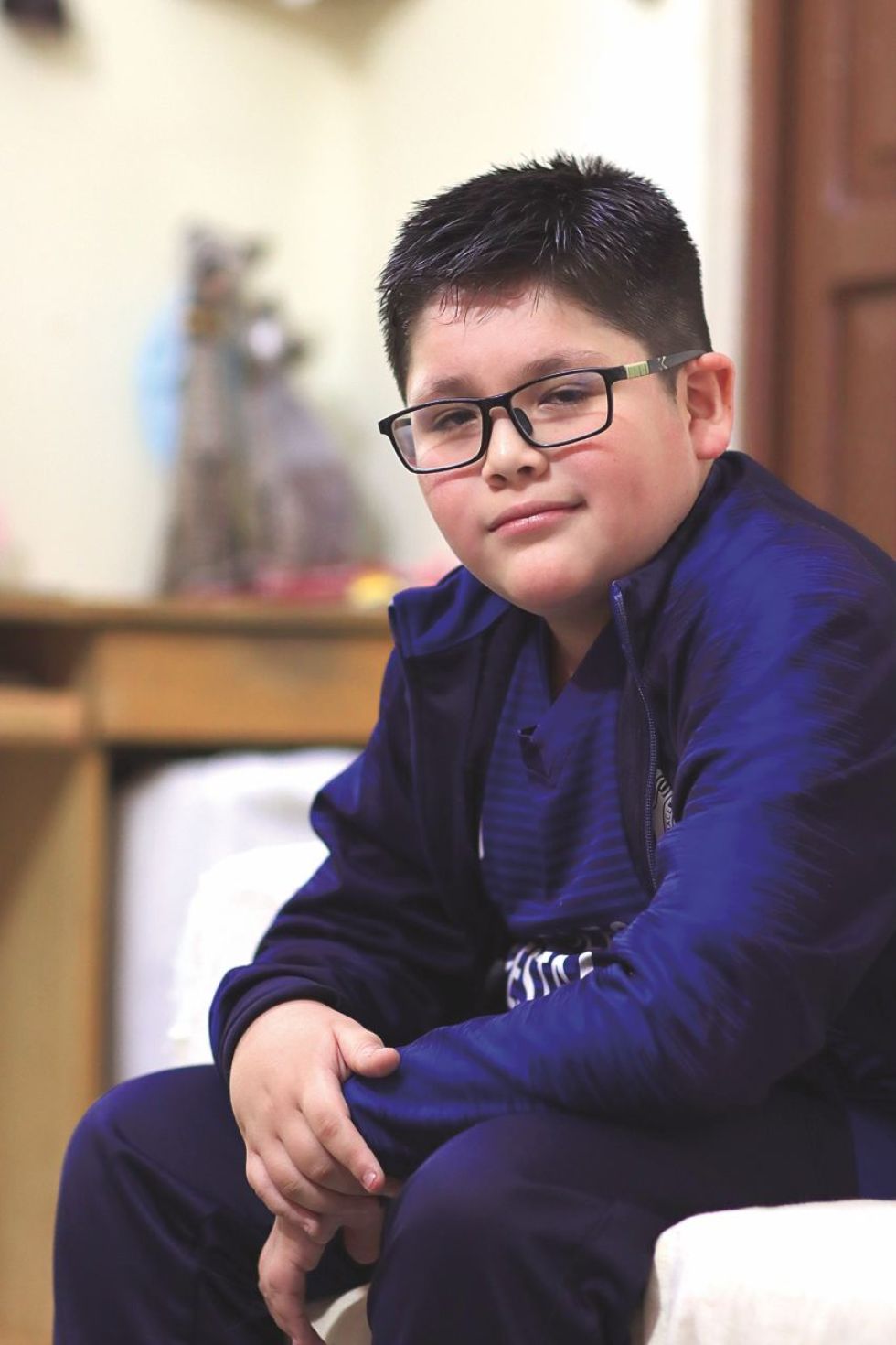 Édgar quiere ser paleontólogo o trabajar para My Craft