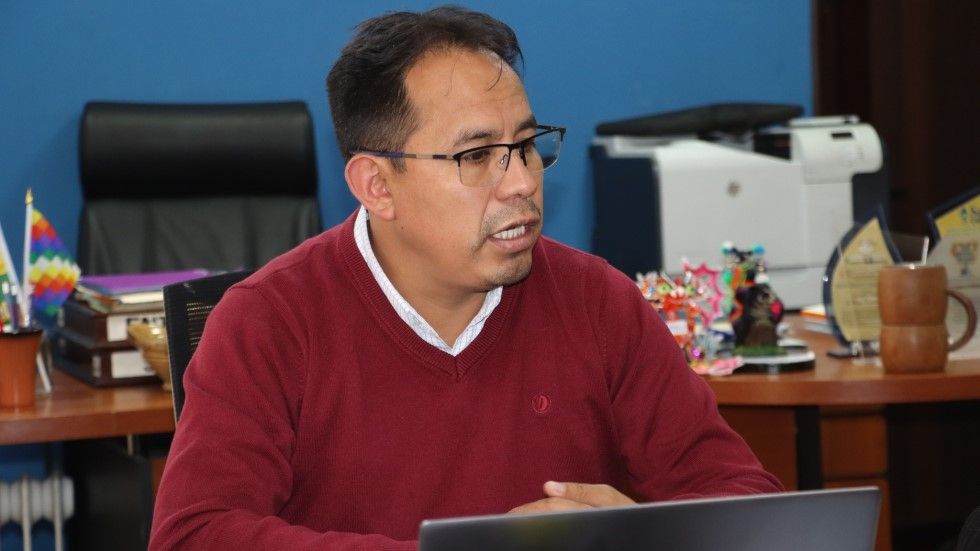 Carmelo Valda ahora dice que puso su cargo a disposición: “El Presidente definirá ese tema”