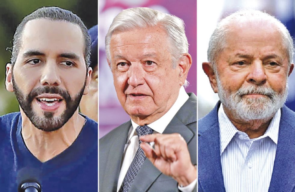 Bukele, AMLO y Da Silva lideran ranking regional