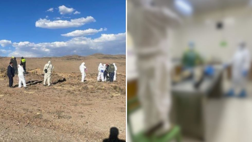 Hallan dos cuerpos maniatados y enterrados con cemento; sospechan de ... Hallan dos cuerpos maniatados y enterrados con cemento; sospechan de ...
