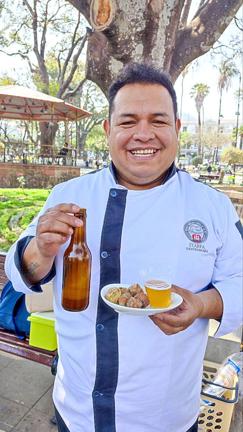 ¿Cerveza de mocochinchi? Estudiante del Itarfa lanza la “Mocochela”