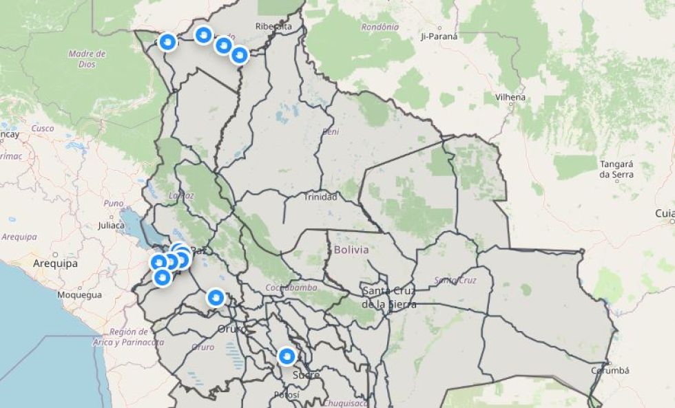 Suman 13 puntos de bloqueo en el país, según el mapa de transitabilidad ...