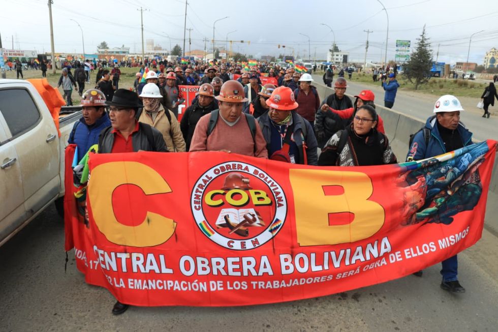 COB destaca “ambiente de diálogo” y afirma que Gobierno planteó derogar ...